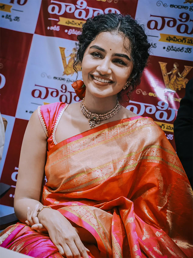 కరీంనగర్ లో సినీనటి అనుపమ పరమేశ్వరన్ సందడి (ఫొటోలు) | Actress Anupama Parameswaran Inaugurated ...